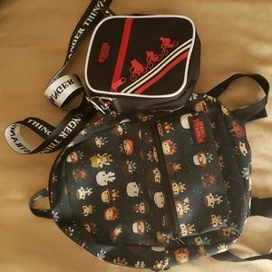 Bags | Official Stranger Things Backpack And Cross Body Bag Set | Poshmark